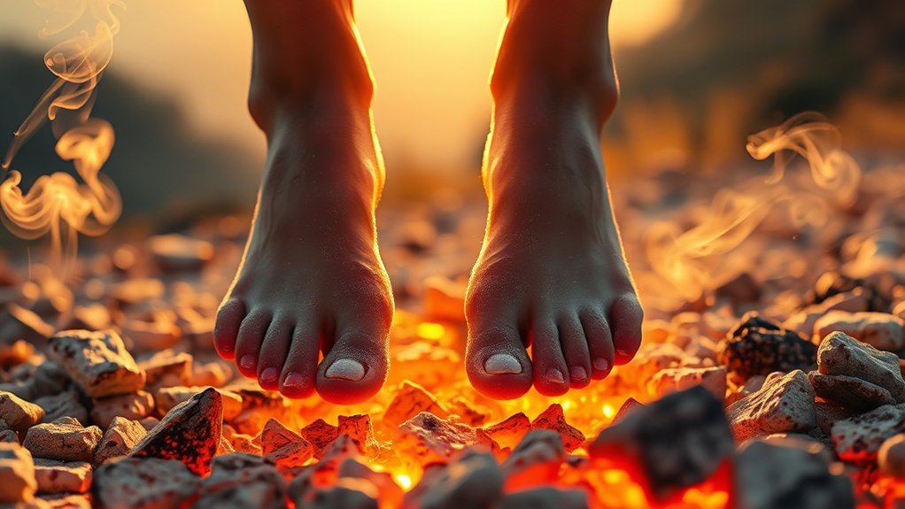 Burning Feet Spiritual Meaning: Insights Unveiled